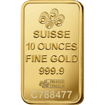 10 oz Gold Bars for Sale | Buy 10-ounce Gold Bullion Bars